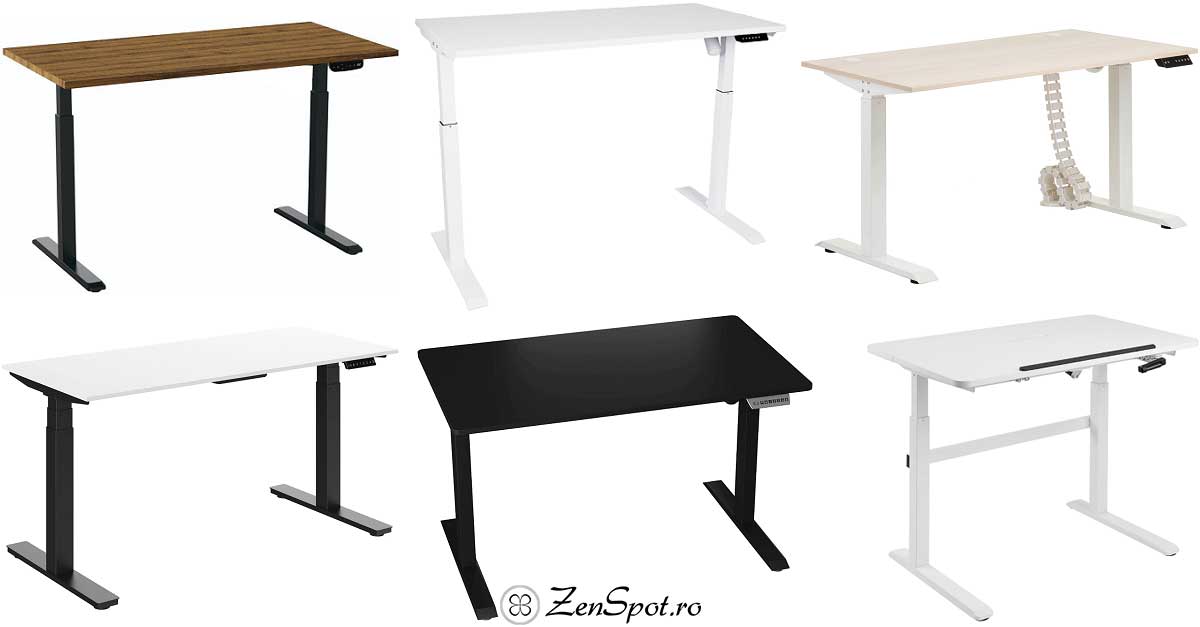 TOP 5 Cele mai bune birouri reglabile pe înălțime - ZenSpot