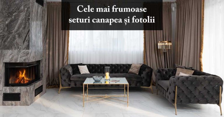 8 Cele mai frumoase seturi de canapea și fotolii - ZenSpot