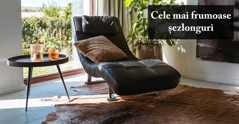 10 Cele mai frumoase șezlonguri de living - ZenSpot